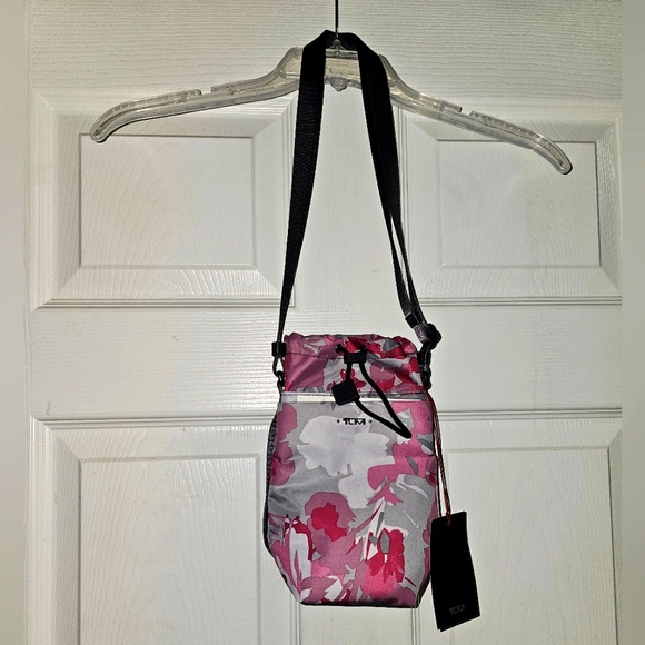 Tumi | Bags | Tumi Olive Crossbody Raspberry Floral 484389rasfo | Poshmark